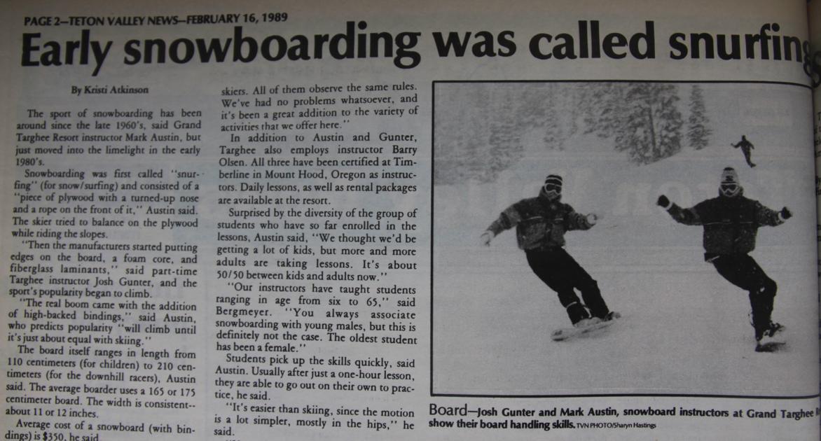 Thirty years of knuckle dragging | News | tetonvalleynews.net