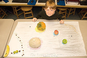 Fourth graders build solar system models | News | tetonvalleynews.net