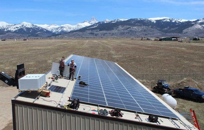 Fall River Electric community solar project nears completion, Teton HS ...
