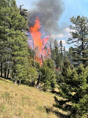 Fire burns on Sawtell Peak in Island Park | Freeaccess ...