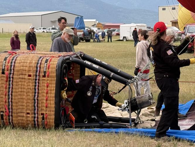 WWII Veteran flies in POW MIA Balloon at rally | Community ...