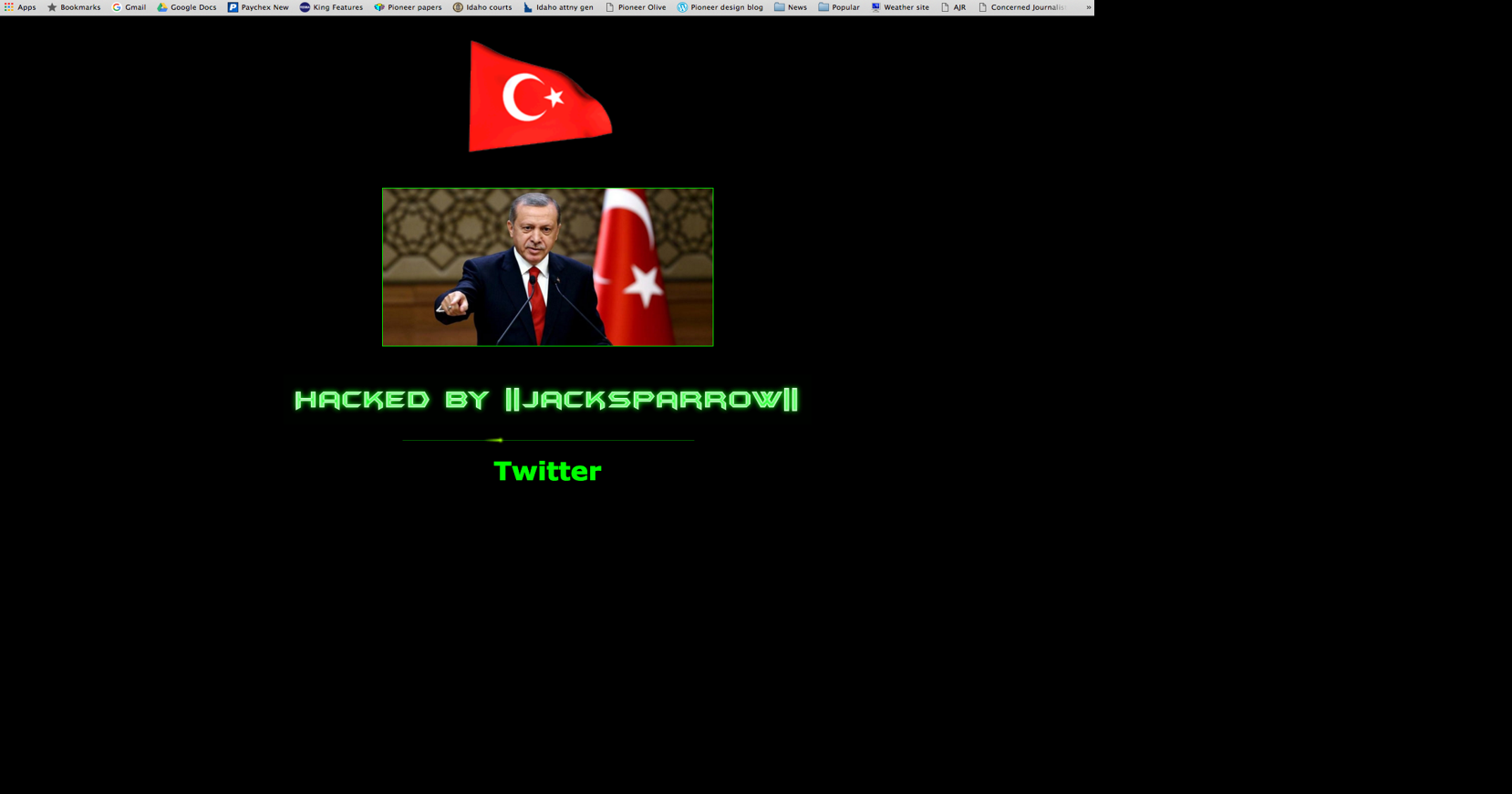 Turkish Hacker takes down County website | Local Government ...