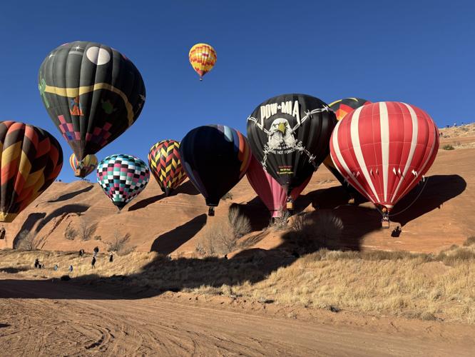 WWII Veteran flies in POW MIA Balloon at rally | Community ...