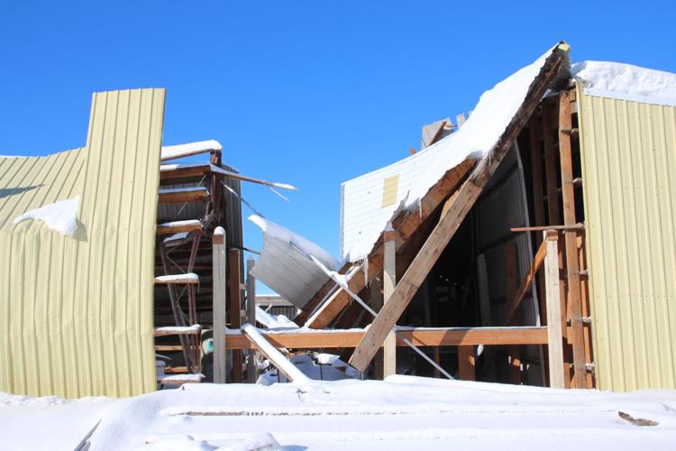 Stock Lumber building collapses | News | tetonvalleynews.net
