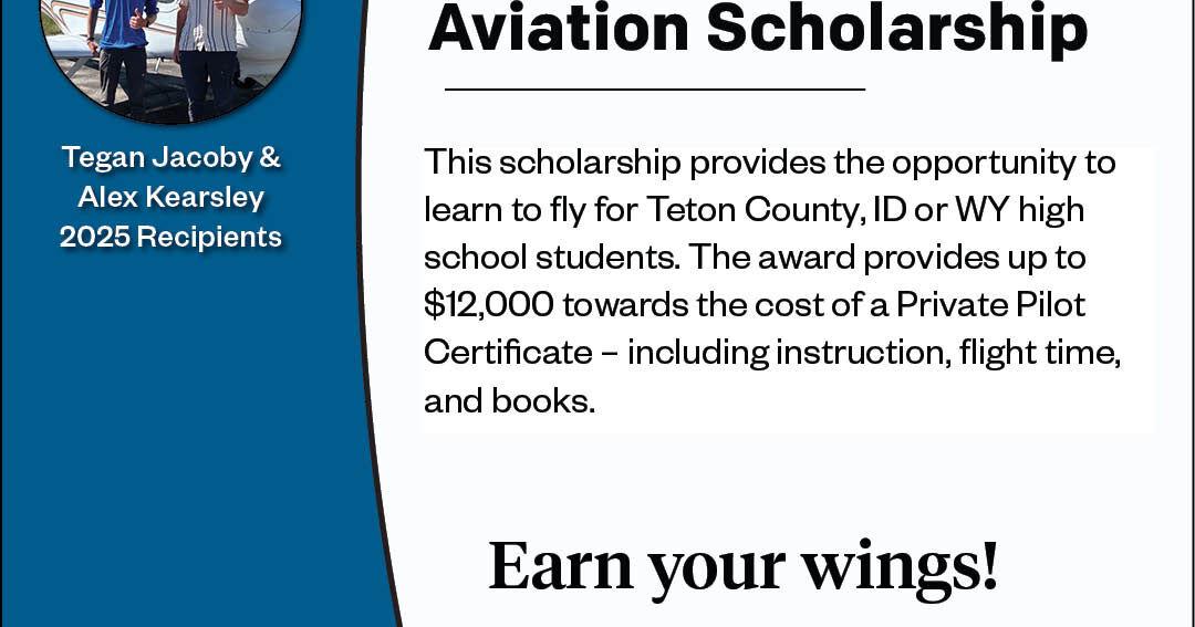 Earn your wings with the Blake Chapman Aviation scholarship | Aerospace ...