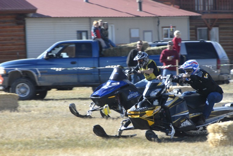 Snowmobile Grass Drags | Photo Gallery | tetonvalleynews.net