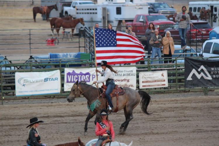 Teton Valley Fair and Rodeo Queen Elena Dewitt trains wild mustangs for ...