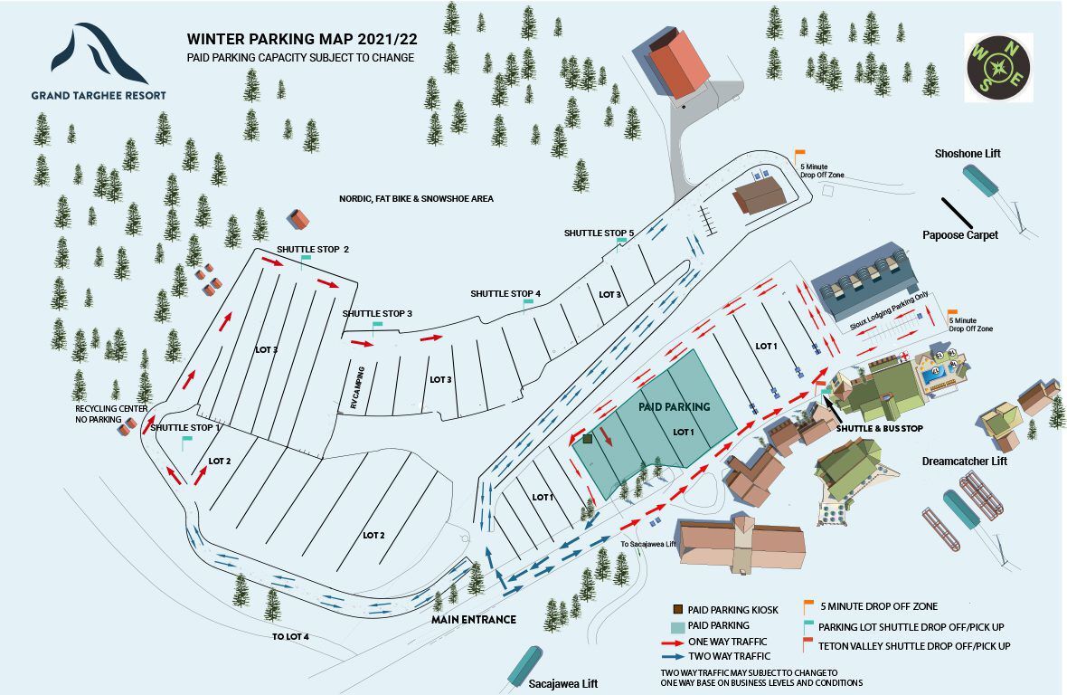Grand Targhee Resort Adds Paid Parking and Plans for New Chondola