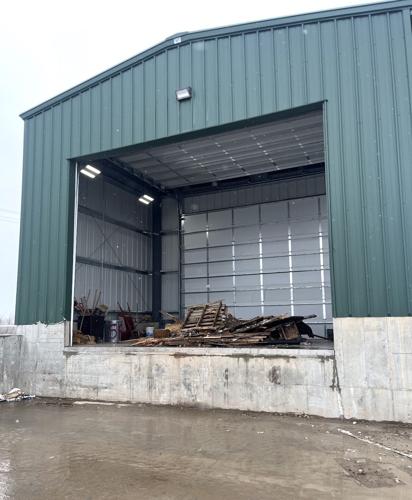 New Construction and Demolition sorting pad at the Teton County ...