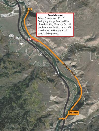 WYDOT: Swinging bridge closure; Jackson | Outdoors | tetonvalleynews.net