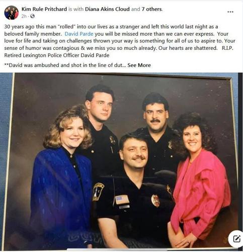 David Parde, Lexington Police officer shot and paralyzed while on duty ...