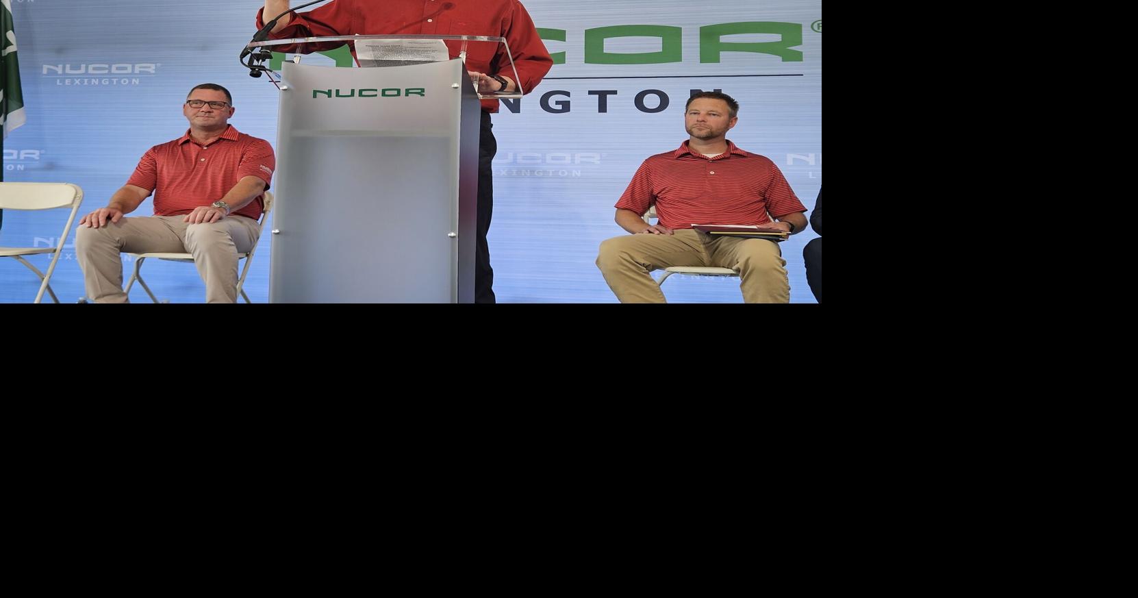 Nucor breaks ground on its $350 million Lexington rebar plant ...