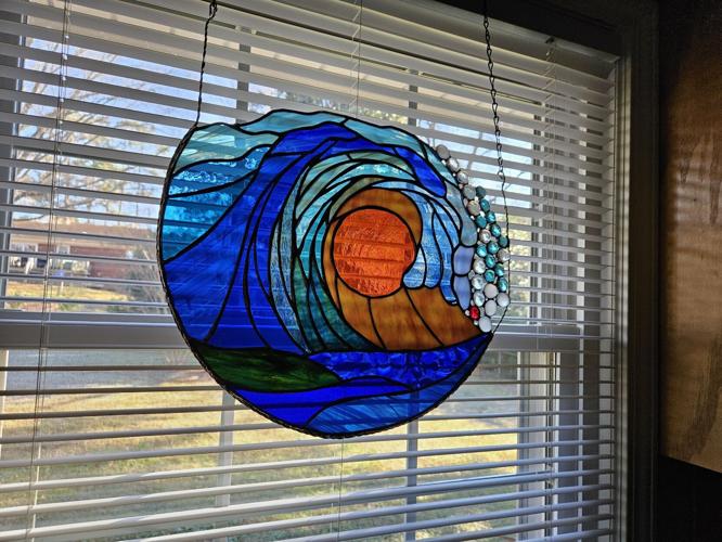 The Stain'd Pastor: Lexington minister uses colorful glass, imagination ...
