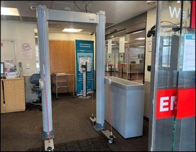 Health care system installs metal detectors at emergency departments ...