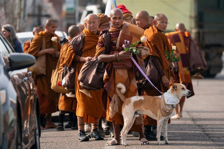 Walk for Peace monks' route changes; will not stop at Lexington temple ...