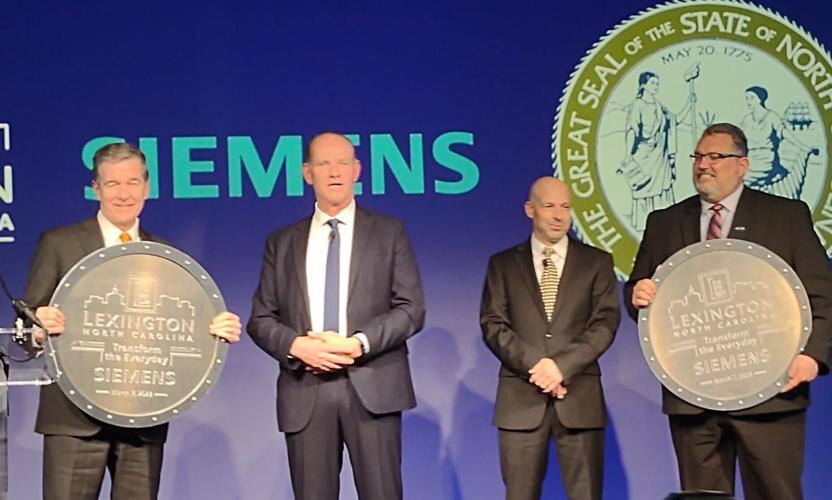 Siemens chooses Lexington for $220 million plant | | the-dispatch.com