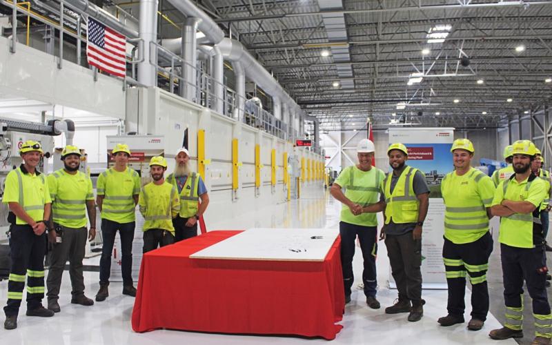 Lexington's EGGER celebrates completion of new decorative paper ...