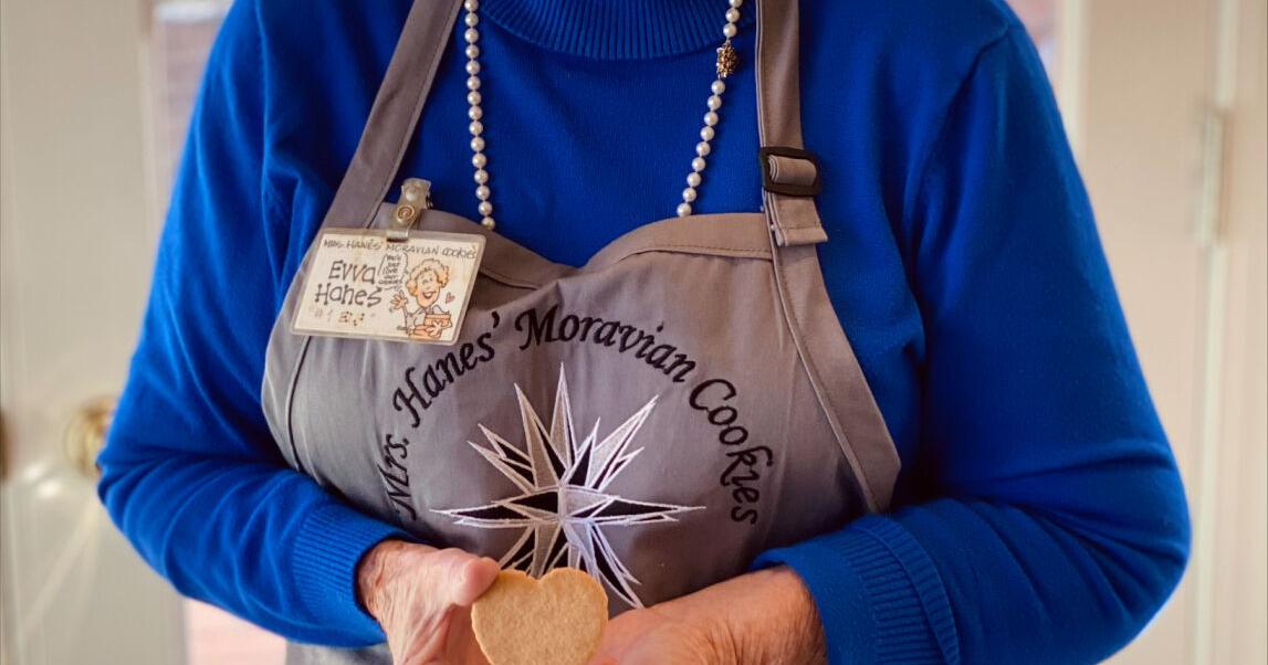 Moravian cookie queen Evva Hanes will be remembered for her love of ...