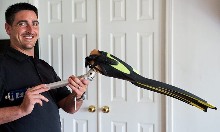 Company makes a splash in prosthetic swim gear | Business | the ...