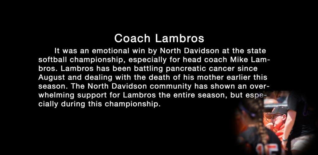 Coach Lambros Inspires Team to Championship | News | the-dispatch.com