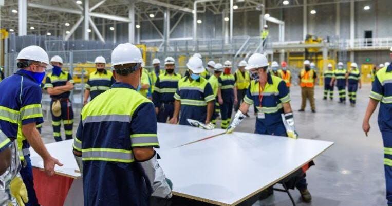 EGGER marks key production milestone at new manufacturing plant in ...