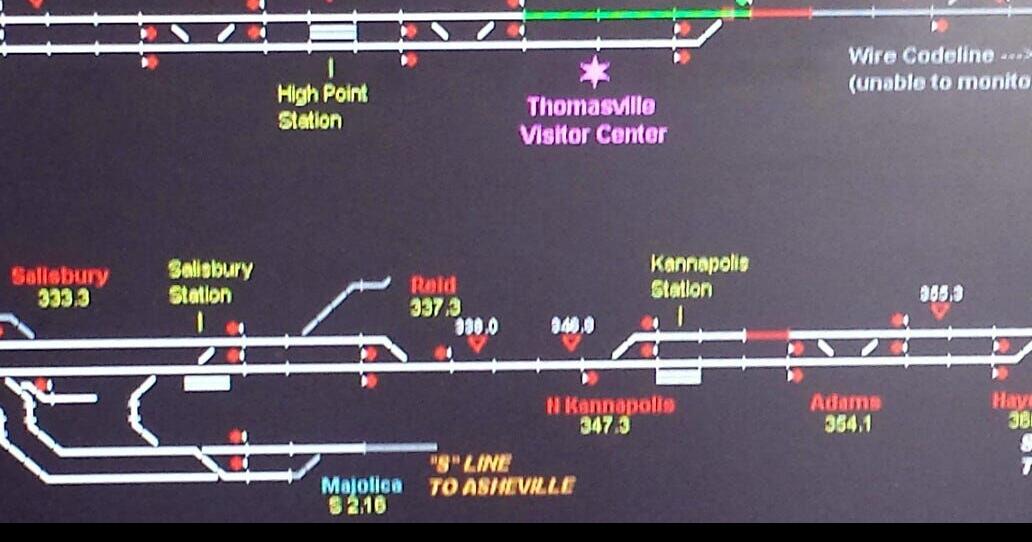 Thomasville Tourism unveils computerized train tracking system | News ...