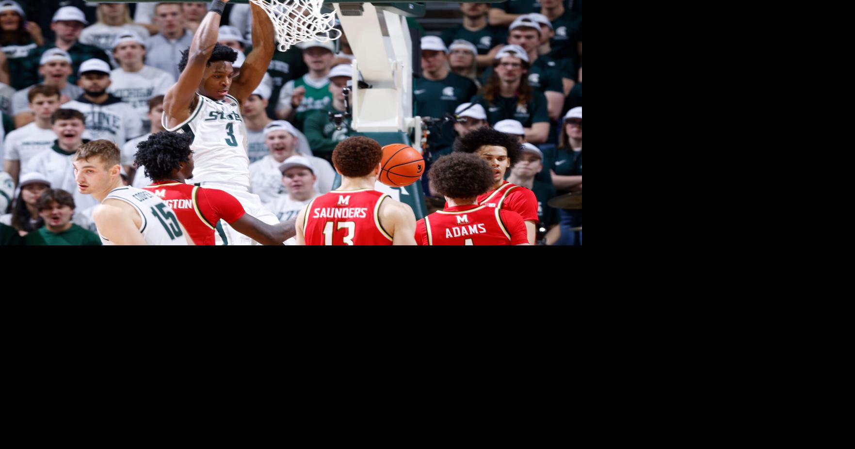 No. 10 Michigan State routs Maryland 91-48 for 6th straight win and ...