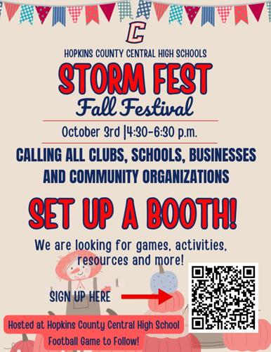 HCCHS to host inaugural Storm Fest | Dawson Springs Progress | the ...