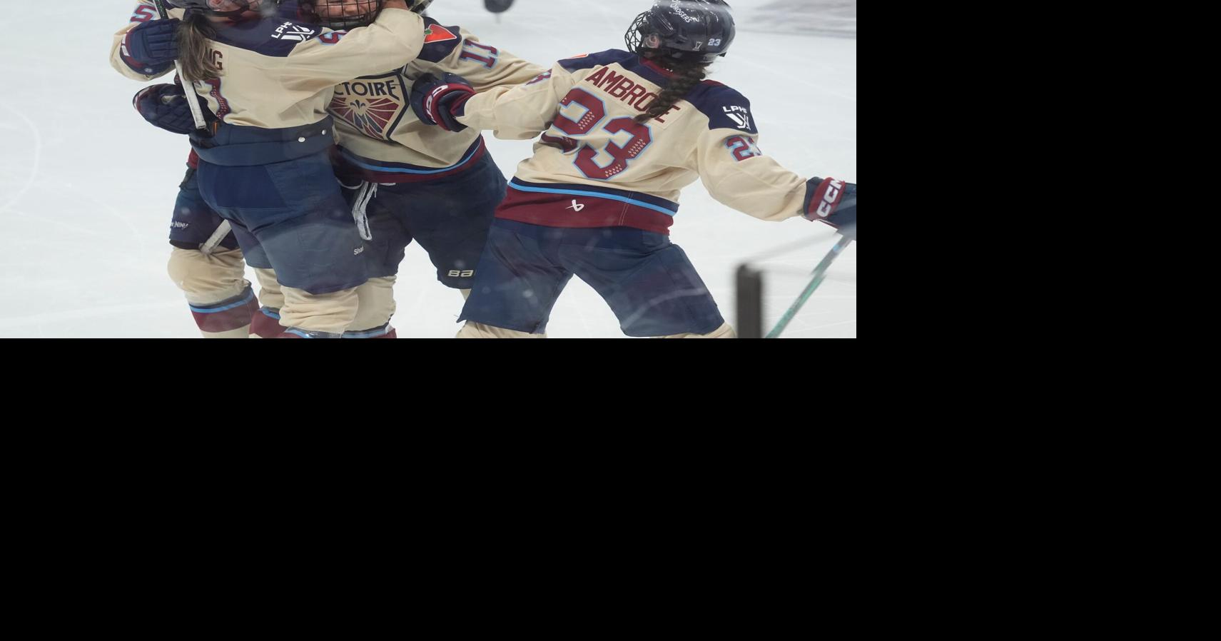 Montreal Victoire win their first PWHL title, beating Ottawa 4-0 in ...