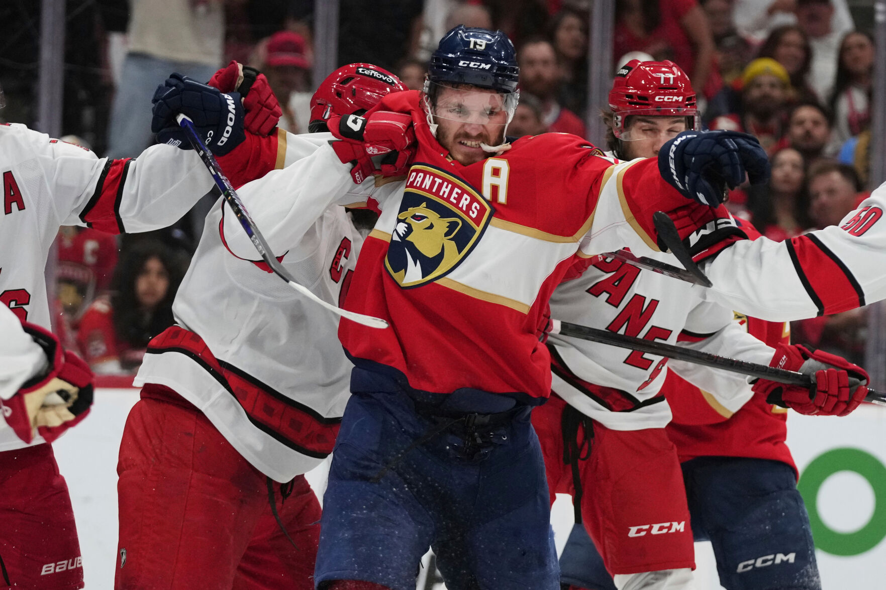 Matthew Tkachuk practices with Panthers for 1st time this season ...