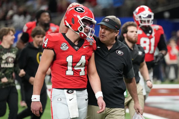 Georgia's Smart gambles on fourth down with mixed results in a CFP loss ...