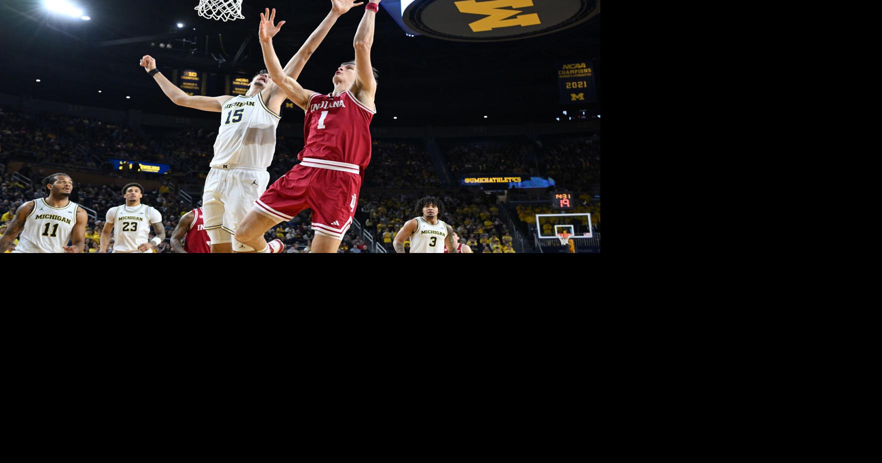 No. 3 Michigan blitzes and beats Indiana 86-72 for 3rd straight win ...