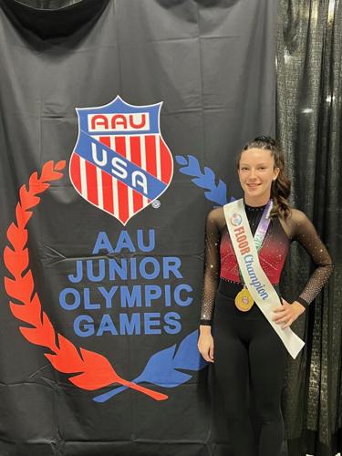 Local gymnast wins gold at Junior Olympics | Local News | the-messenger.com