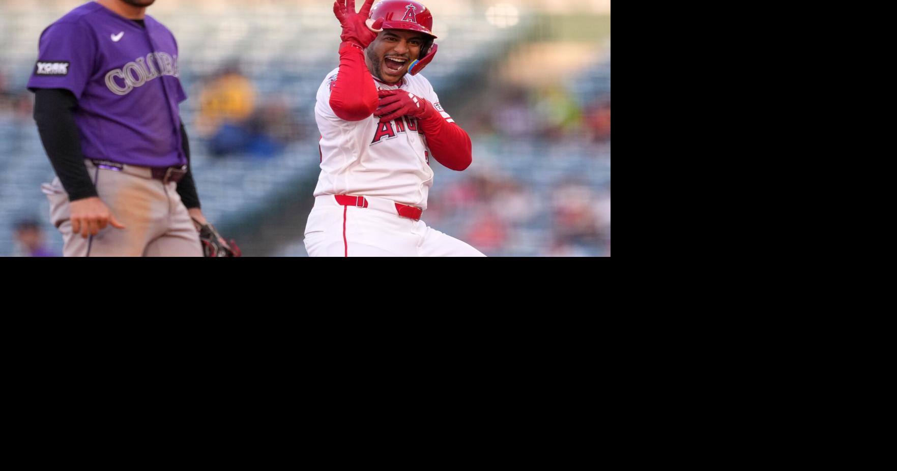 Meckler, Madrigal each have 4 hits in the Angels' 11-4 win over the ...