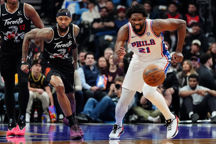 Maxey scores 33 as 76ers use 80-point first half to beat Raptors 115 ...