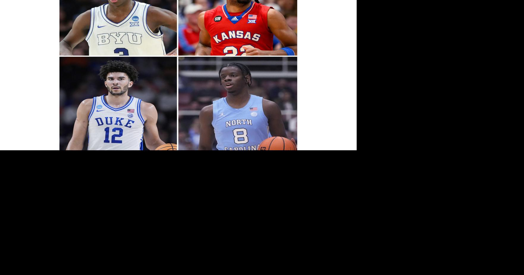 NBA mock draft: BYU's Dybantsa headlines top tier with Kansas' Peterson ...