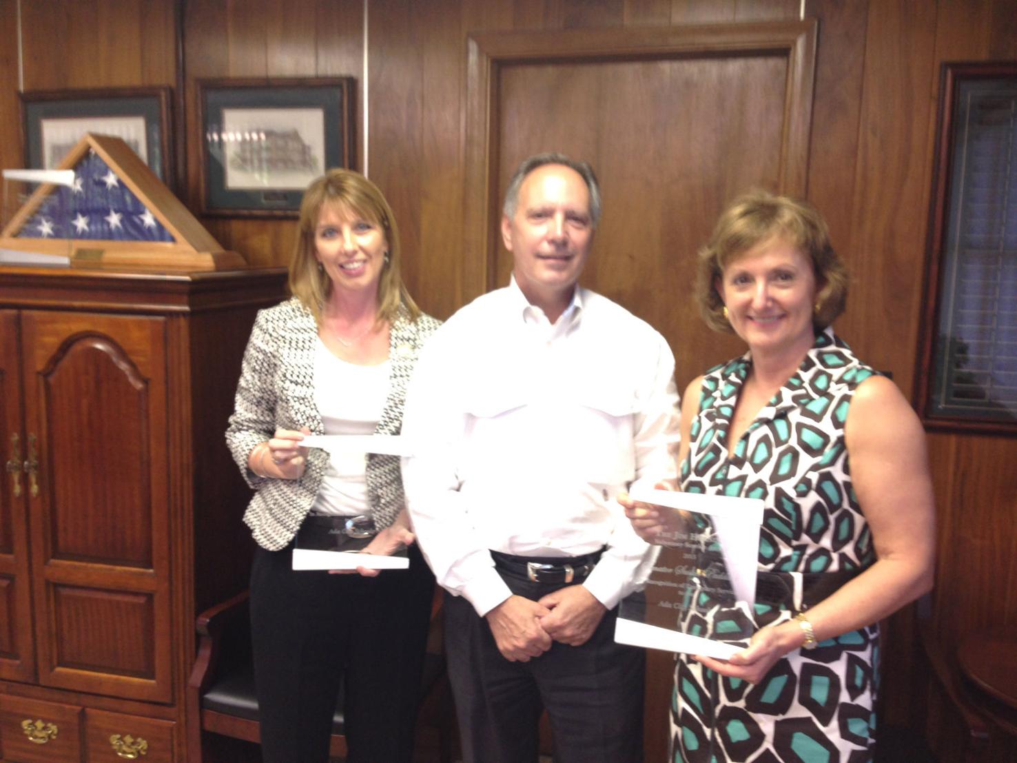 Sen. Paddack and Monica Neal honored by Ada Schools | News | theadanews.com