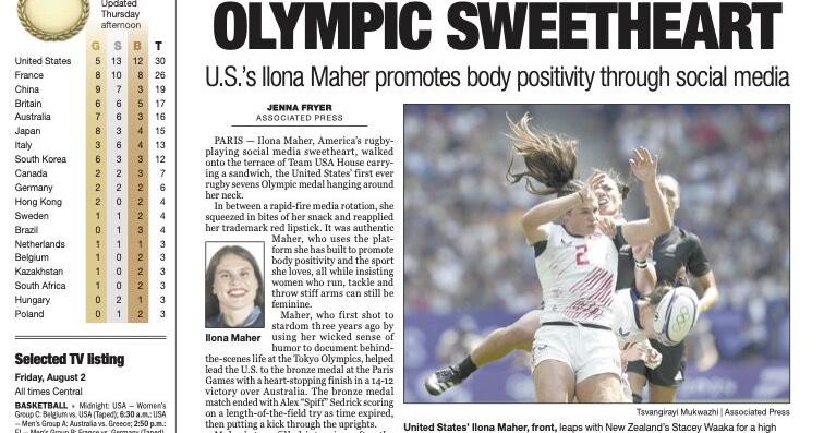 Friday's Olympic Report | Sports | theadanews.com