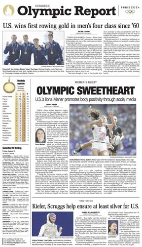 Friday's Olympic Report | Sports | theadanews.com