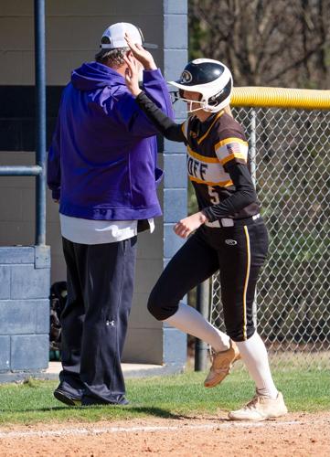 Roff Softball Emma Hardison | | theadanews.com