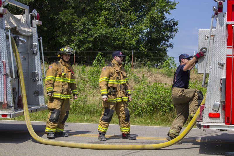 Local firefighters fight blaze in summer heat | Local News | theadanews.com