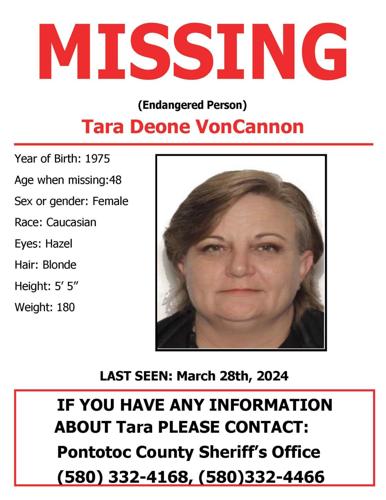 UPDATE: Missing woman located safe | Local News | theadanews.com