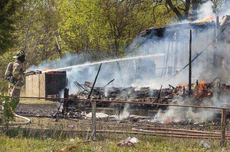 Fire destroys home east of Ada | Local News | theadanews.com