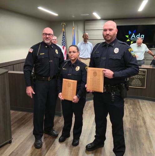 Two Ada Police officers receive Valor Award | Community | theadanews.com