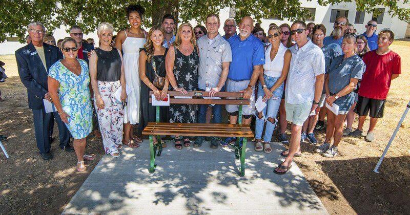 Visitor bench in honor of Bruce Cowart unveiled | Local News ...