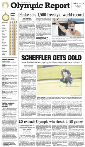 Monday's Olympic Report | Sports | theadanews.com