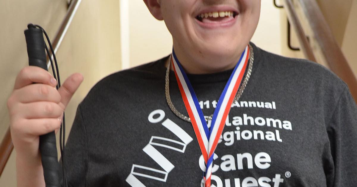 Ada resident wins School for the Blind’s Cane Quest medal | Local News ...