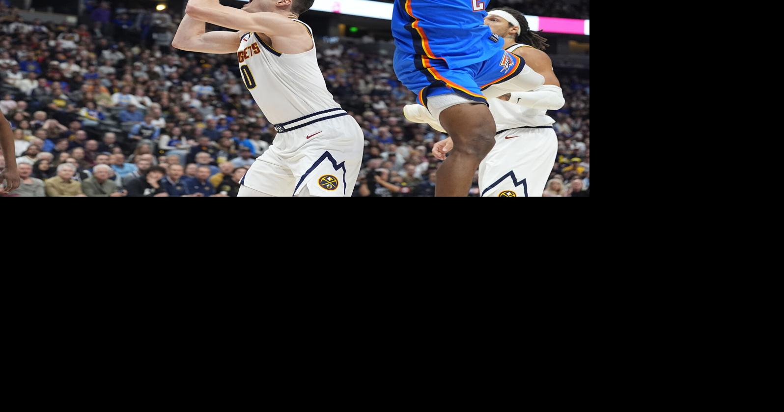 OKC Thunder open season win lopsided win over Nuggets | Sports ...