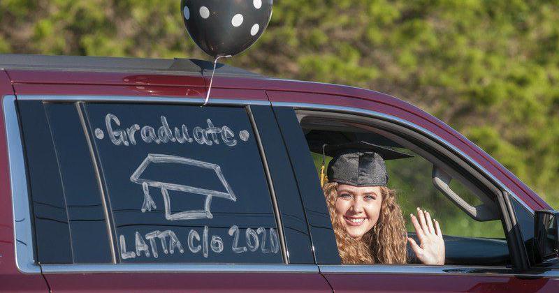 Latta High holds drive-thru graduation; with video | Local News ...
