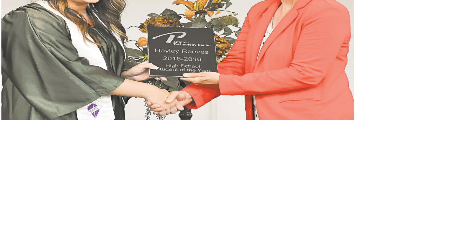 Hayley Reeves receives prestigious honors at PTC | News | theadanews.com